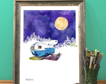 Retro Shasta Camper - Etsy