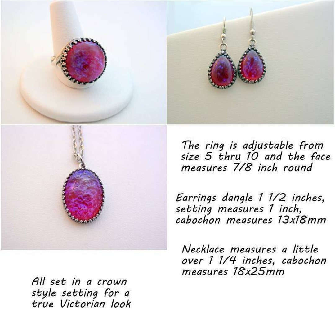 Dragons Breath Jewelry, Mexican Opal, Dragon's Breath Opal Ring ...