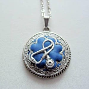 Victorian Style Necklace, Stethoscope Necklace, Nurses Necklace ...