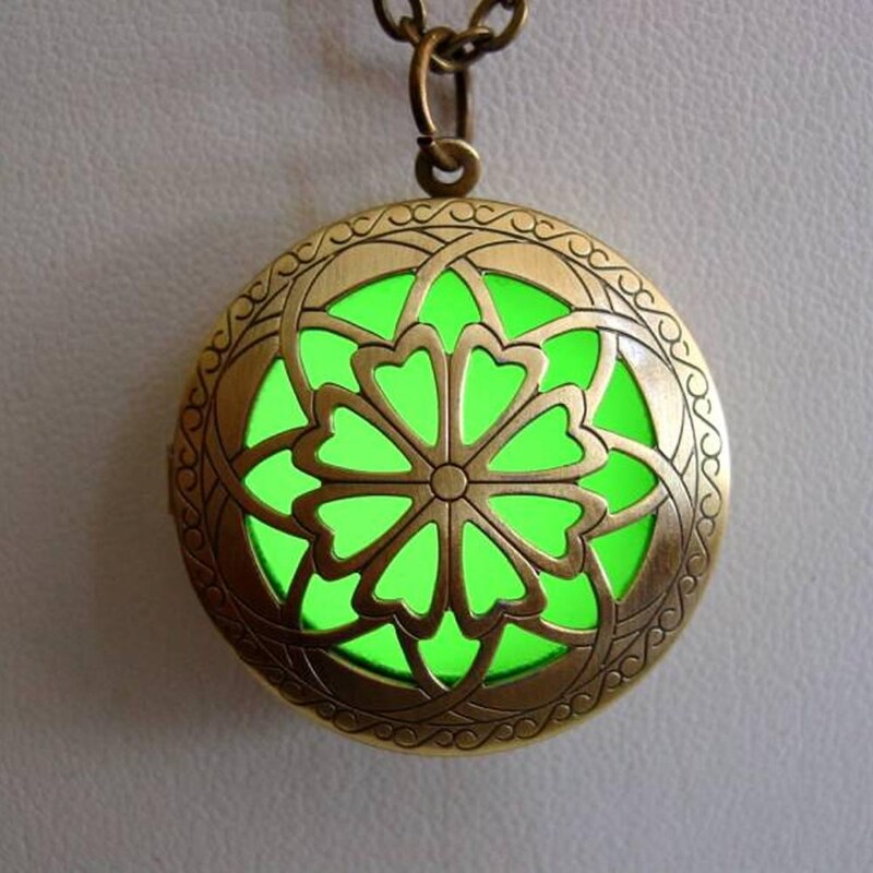 Glow in the Dark Locket - Etsy