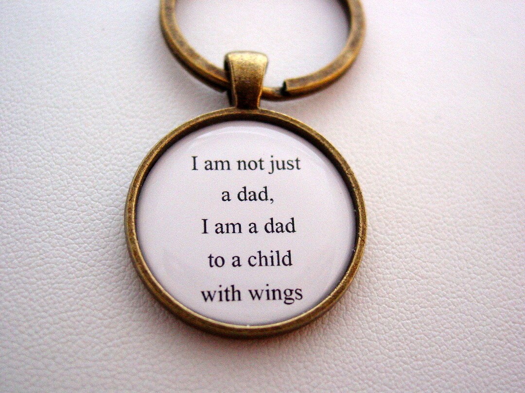 Memorial Jewelry I Am Not Just A Dad, I Am A Dad to A Child With Wings ...