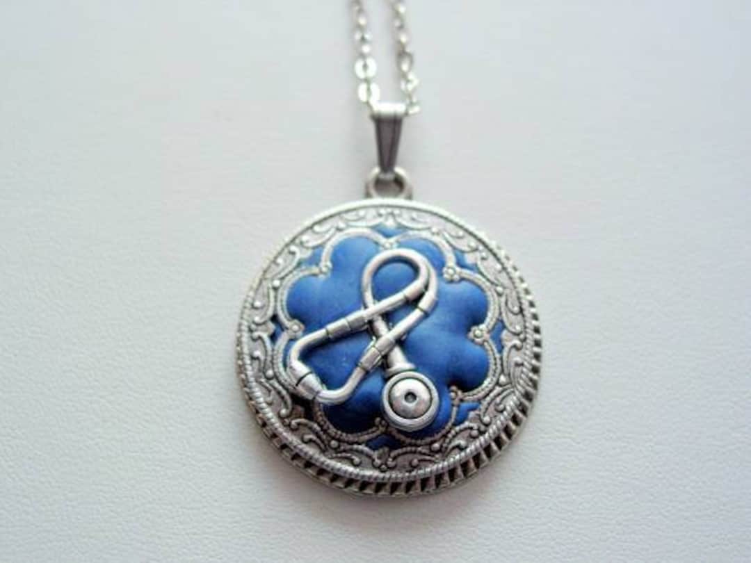Victorian Style Necklace, Stethoscope Necklace, Nurses Necklace ...