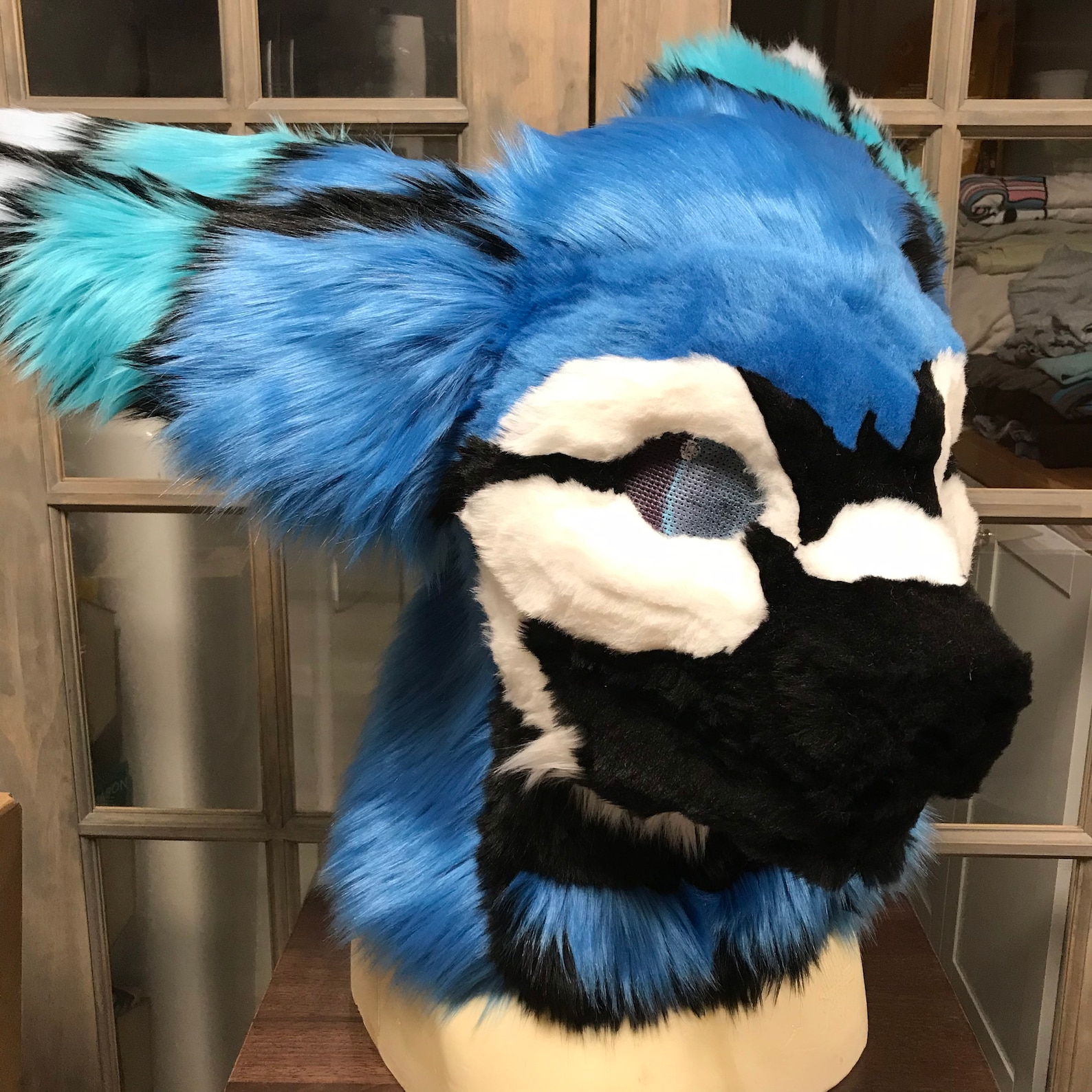 OOAK Bluejay Themed Wickerbeast Partial Fursuit | Etsy