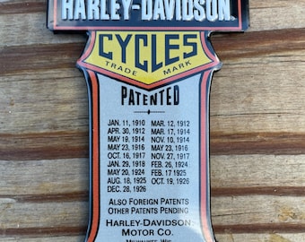 Harley Davidson Motorcycles Refrigerator Magnet Vintage Advertisement ...