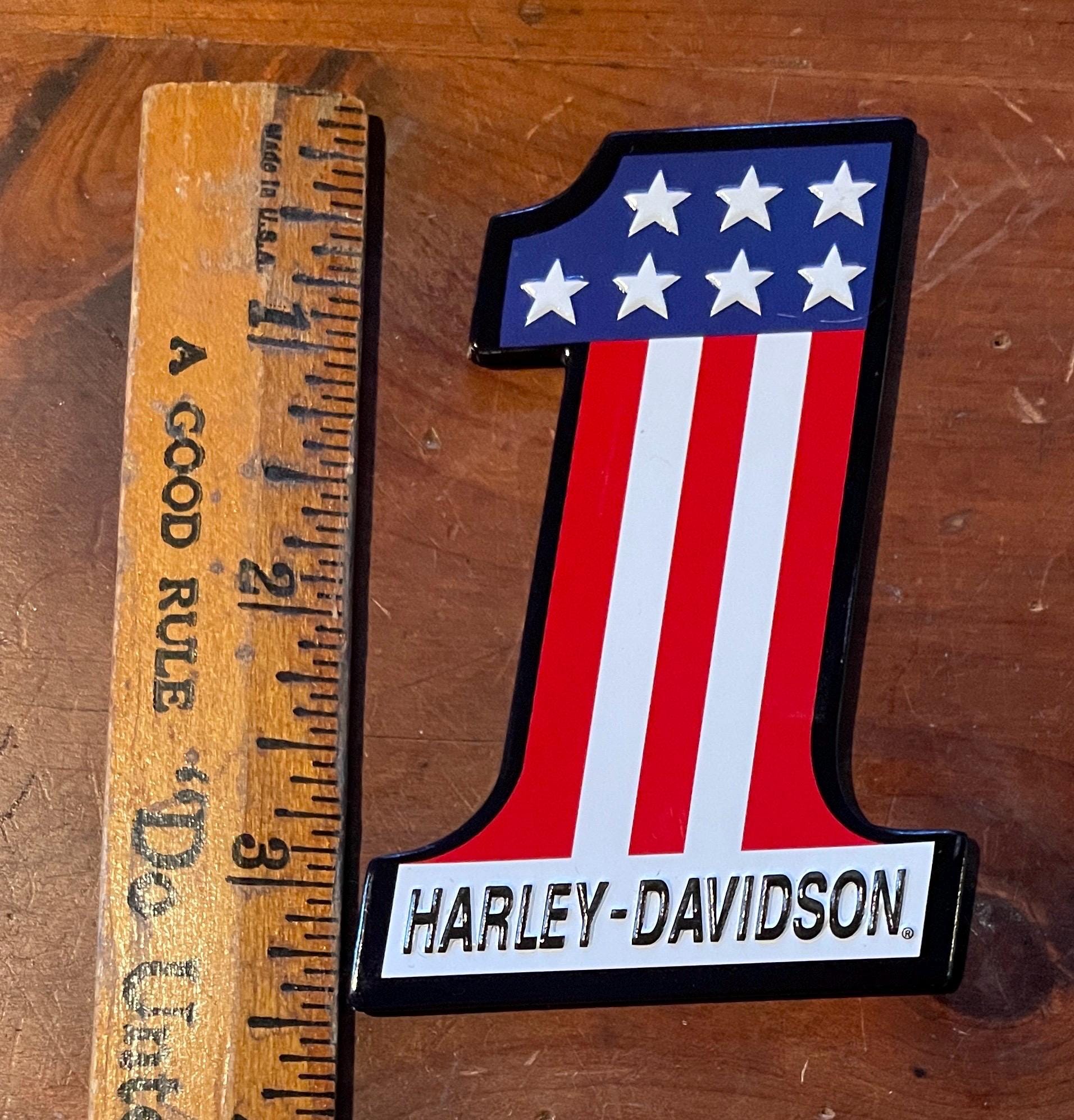 Harley Davidson Motorcycles Refrigerator Magnet Vintage Advertisement ...