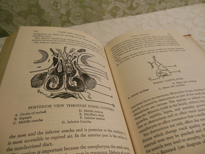 Vintage Book Voice and Delivery Training of Mind, Voice & Body for ...