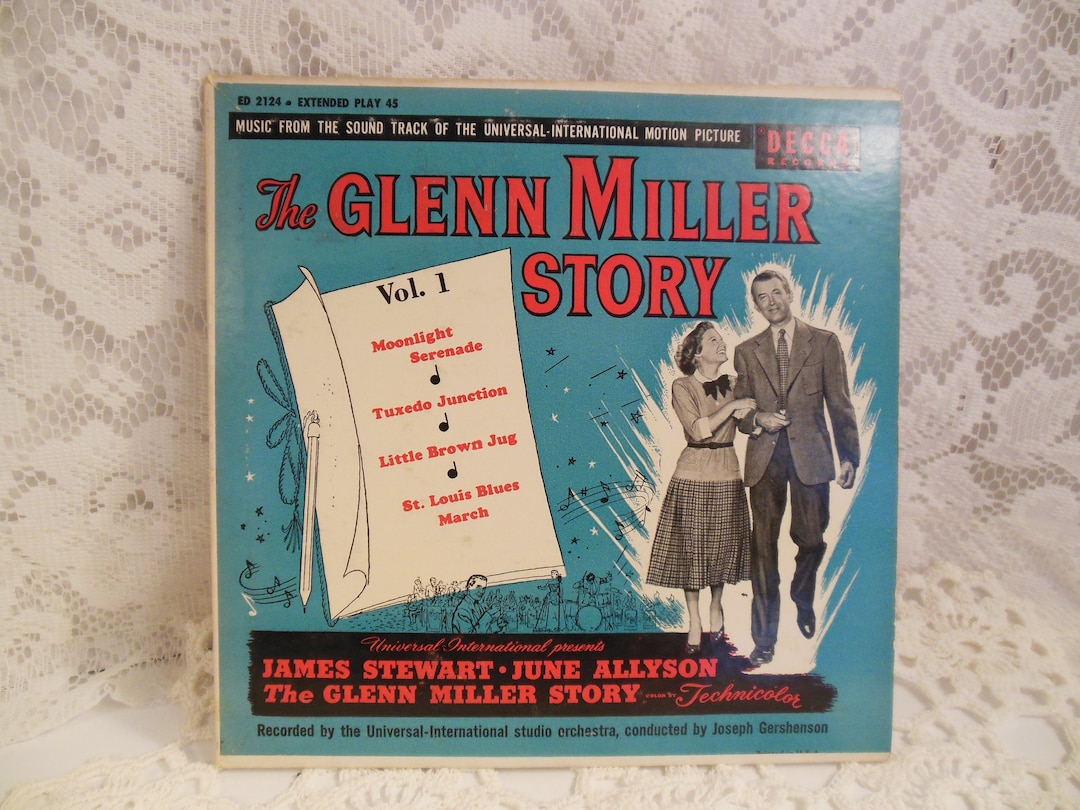 The Glenn Miller Story Volume 1 45 RPM Vinyl EP by Decca Records Circa ...
