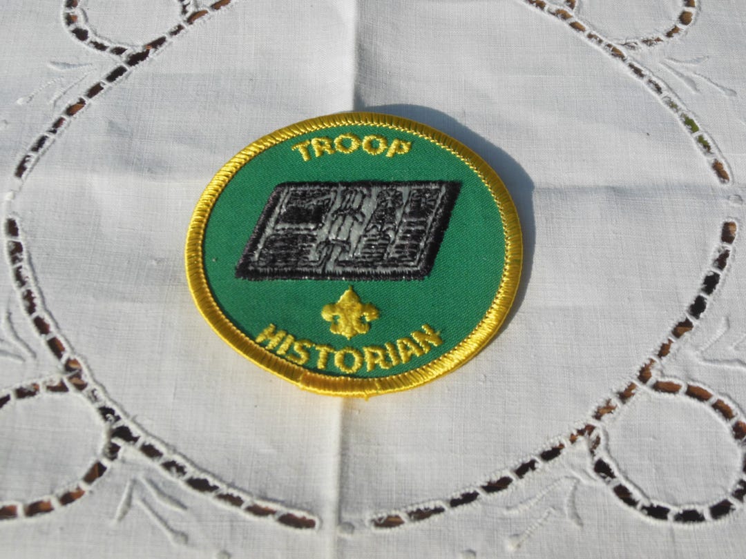 Patch Boy Scouts Troop Historian Undated Circa 1970s - 80s Notebook BSA ...