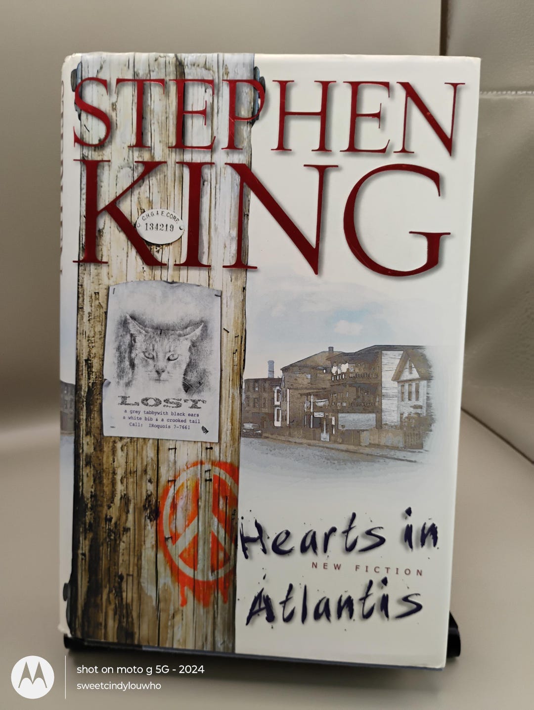 Stephen King Hearts in Atlantis 1999 Hardcover Book With Dust Cover VG ...