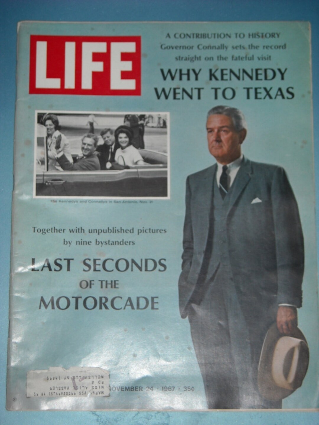 LIFE Magazine Nov 24 1967 Issue LBJ on the Cover - Etsy