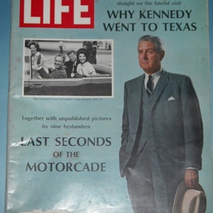 LIFE Magazine Nov 24 1967 Issue LBJ on the Cover - Etsy