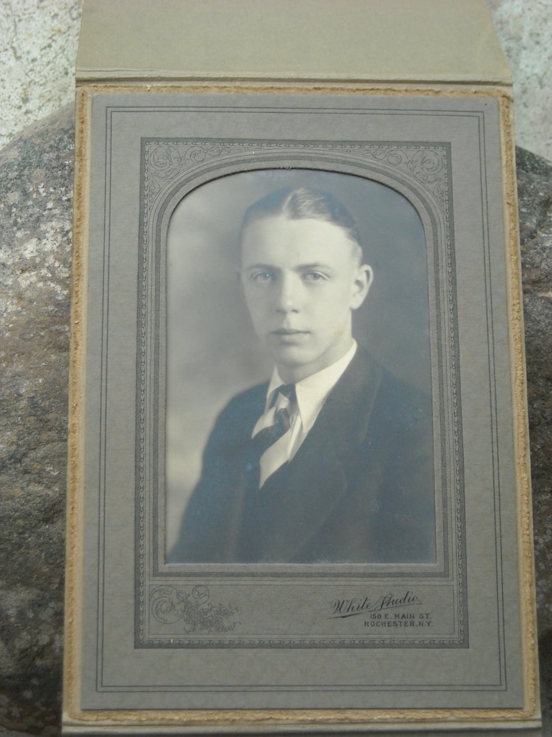Handsome Young Man Parlor Photo - Etsy