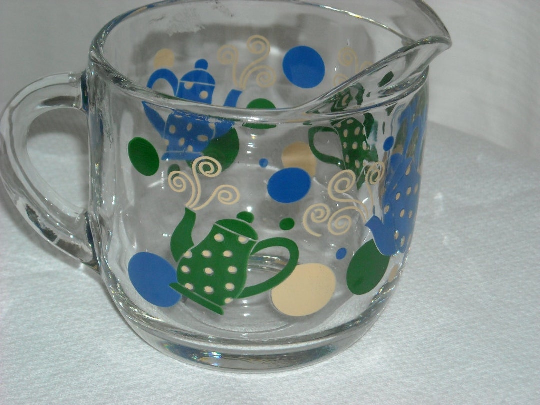 Cute Vintage 80s Creamer With Spots Dots and Coffee Pots - Etsy