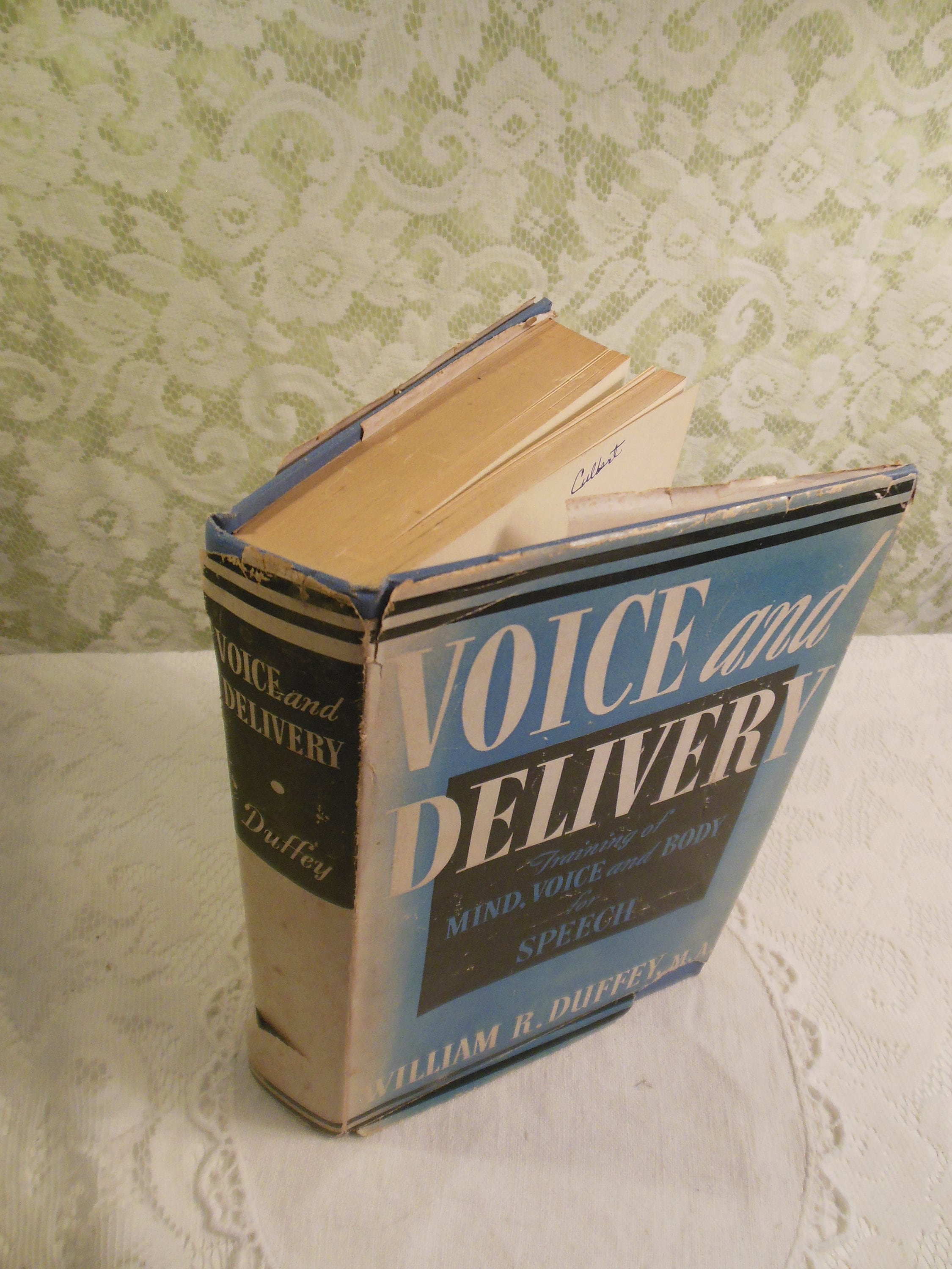 Vintage Book Voice and Delivery Training of Mind, Voice & Body for ...