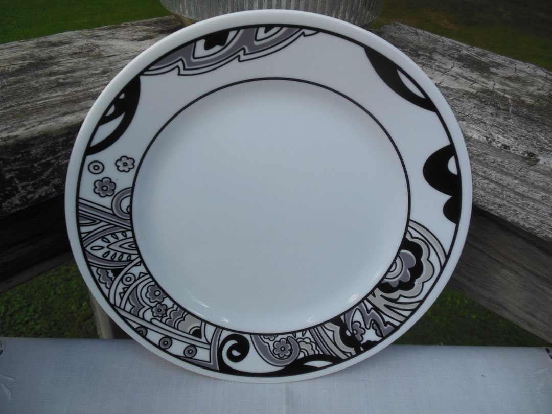 Luncheon or Salad Plate Corelle Orphan Plate RARE "vive Nouveau ...