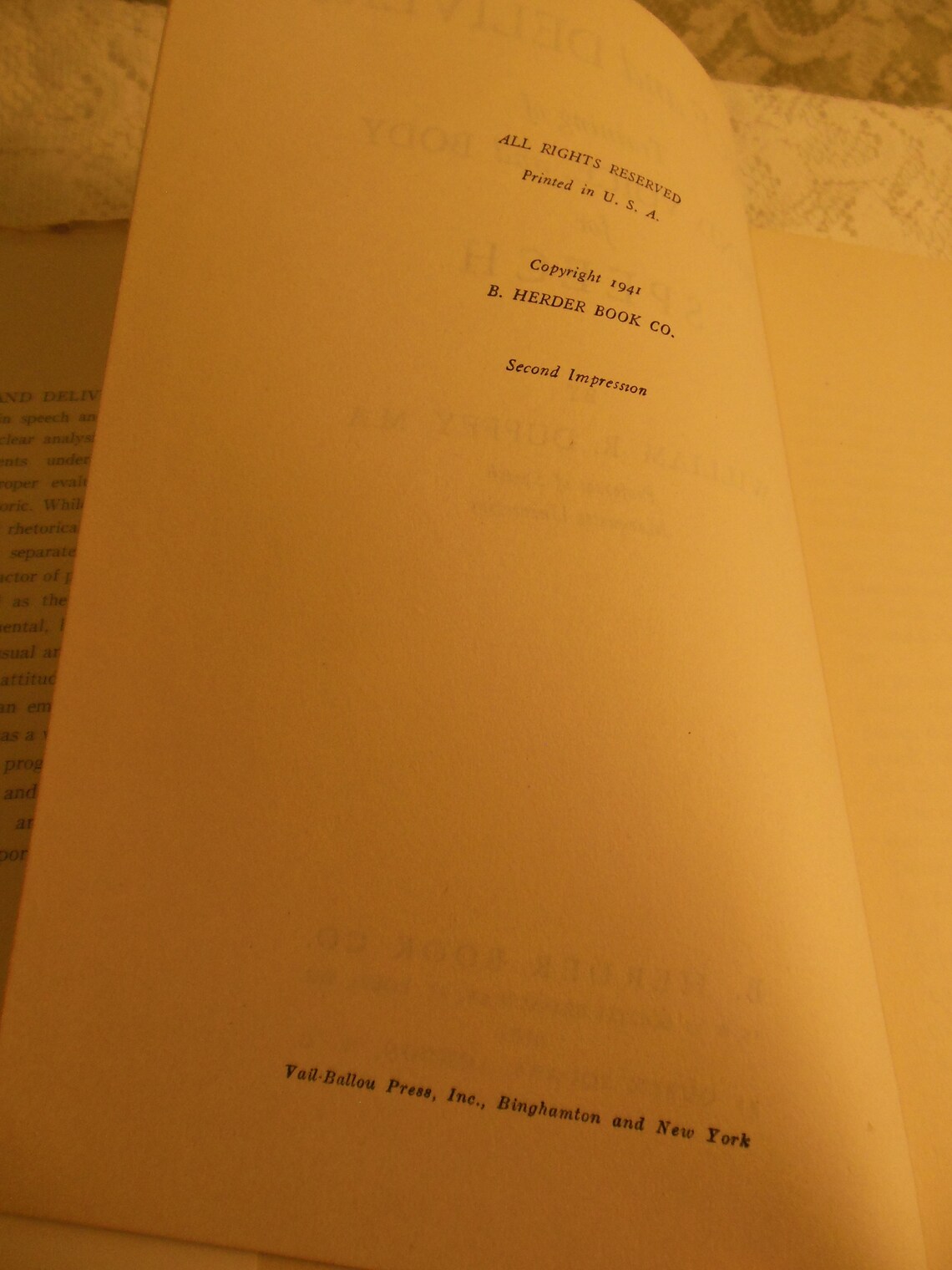 Vintage Book Voice and Delivery Training of Mind, Voice & Body for ...