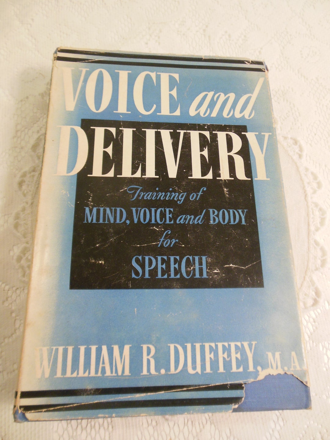 Vintage Book Voice and Delivery Training of Mind, Voice & Body for ...