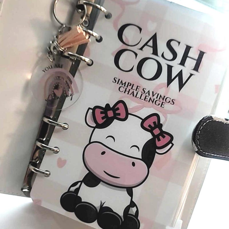 Cash Cow Savings Binder - Etsy