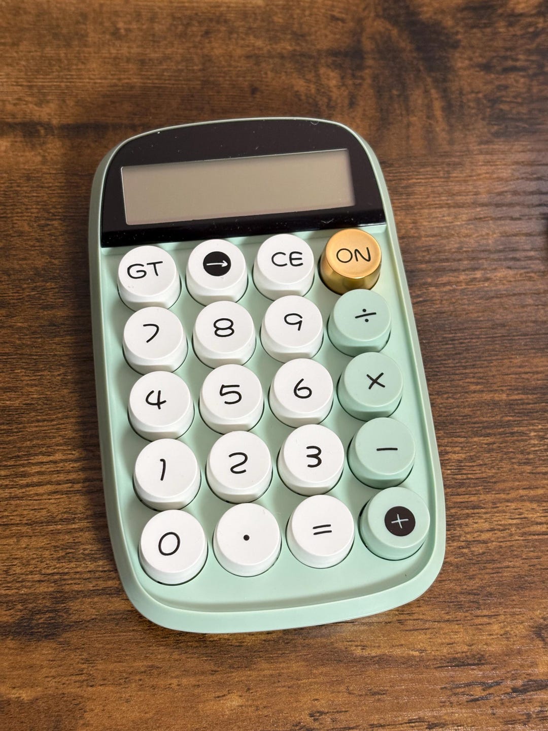 Sage Green Retro Calculator: Pastel Desk - Etsy UK