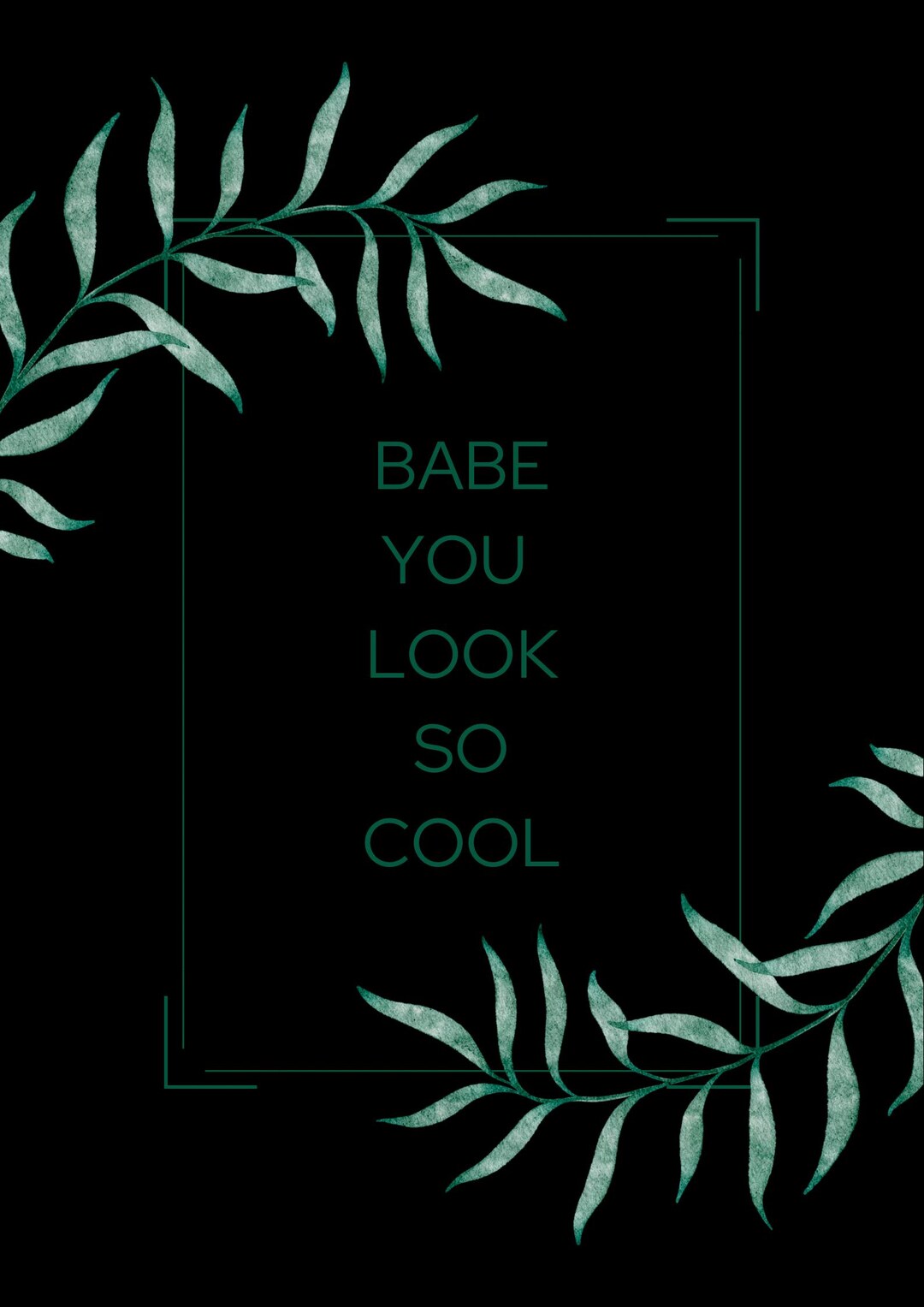 The 1975 Robbers Poster (babe You Look so Cool) - Etsy