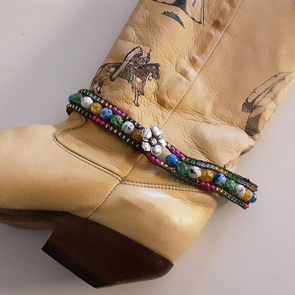 Boot Bracelet - Etsy