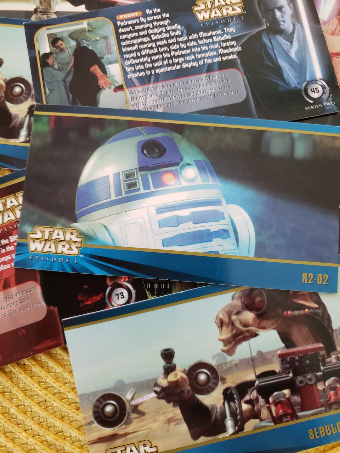 Vintage Star Wars Collectible Cards, Trading Collectible Star Wars ...