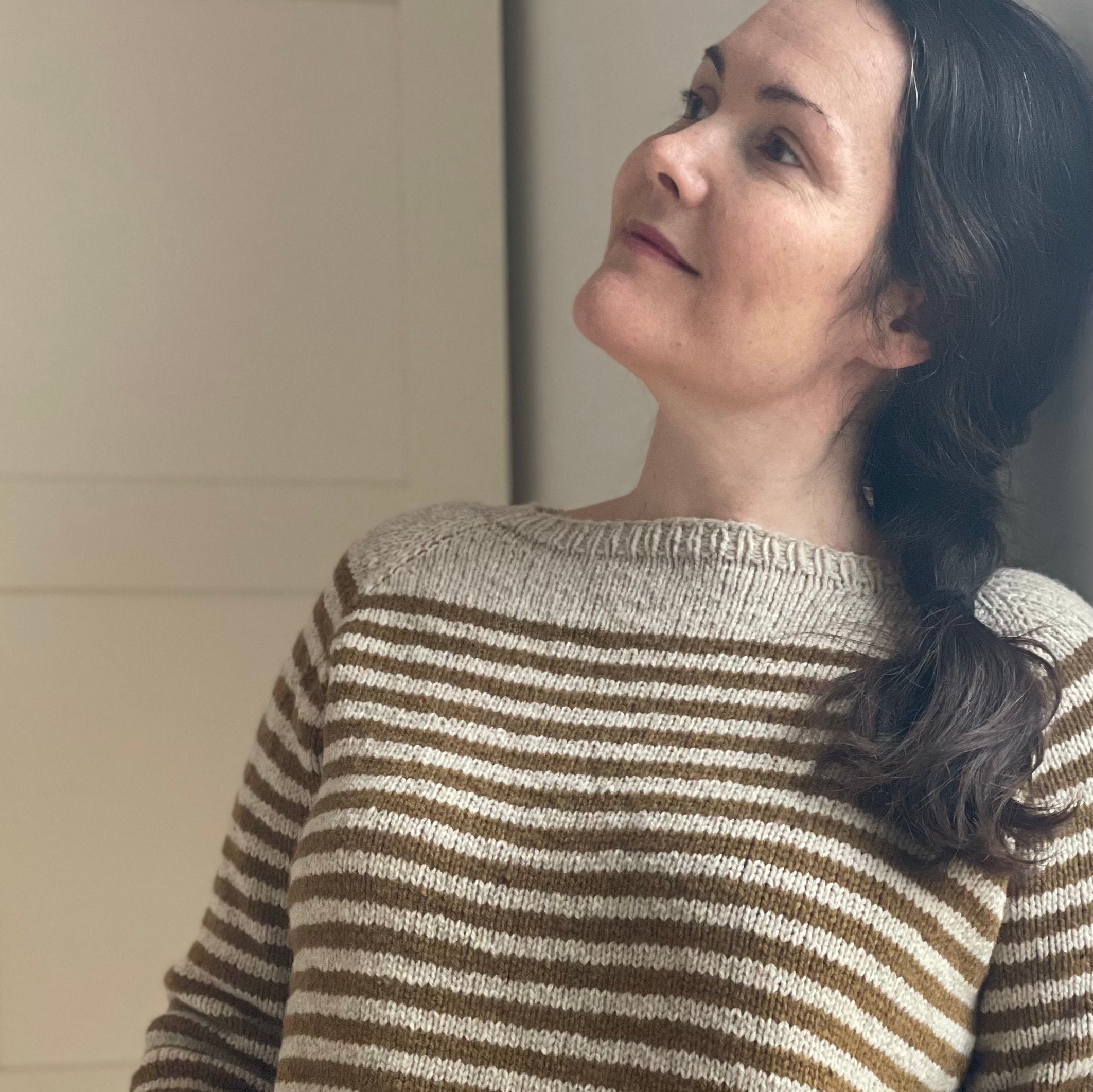 Striped Sweater Knitting Pattern Nautical Sweater Knitting - Etsy UK