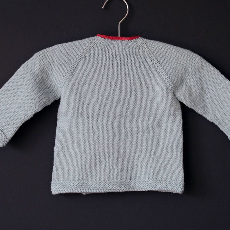 Knitting Pattern Baby, Knitting Pattern Wrap Cardigan, for Babies and ...