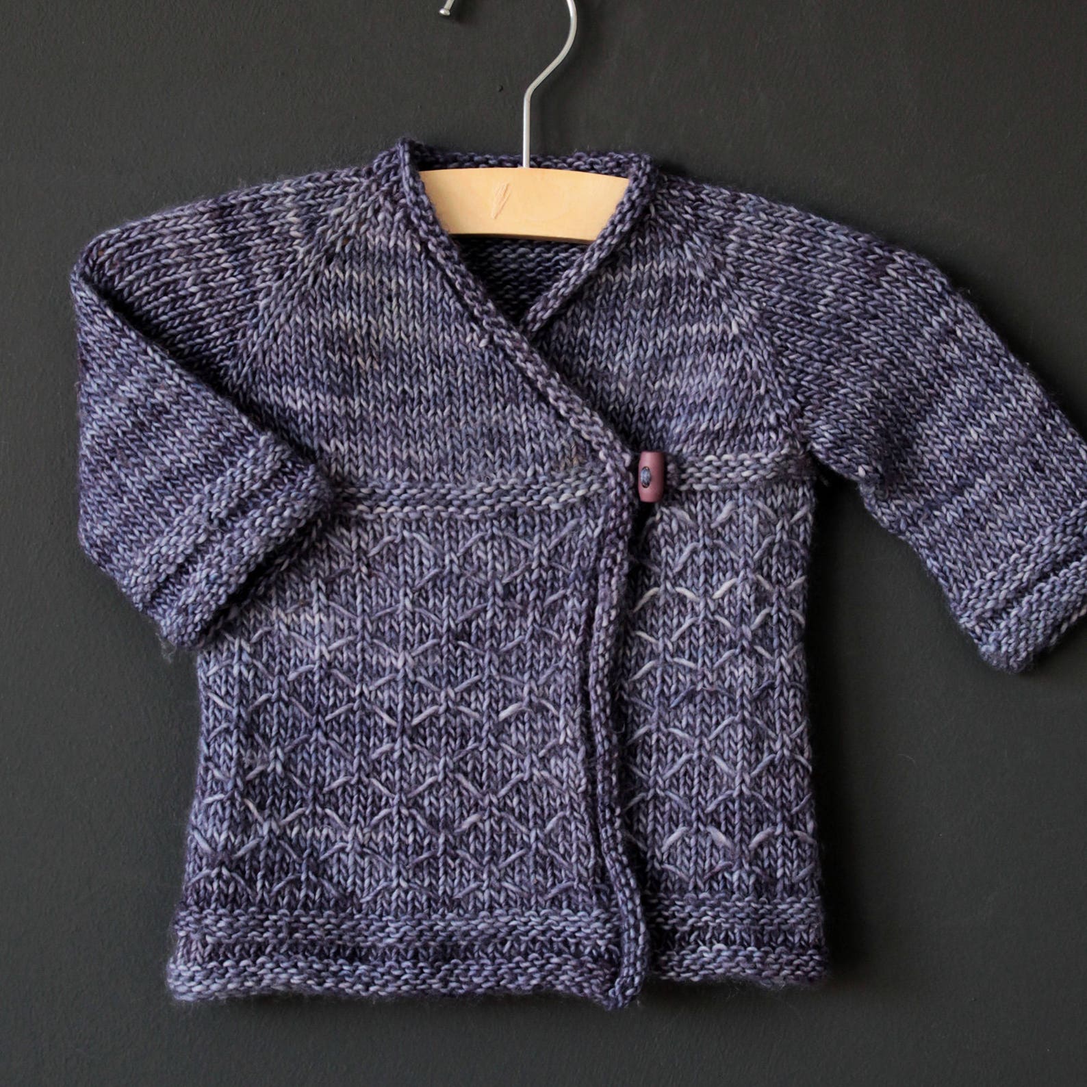 Kyoto Crossover Cardigan PDF Knitting Pattern / Fiche Tricot - Etsy