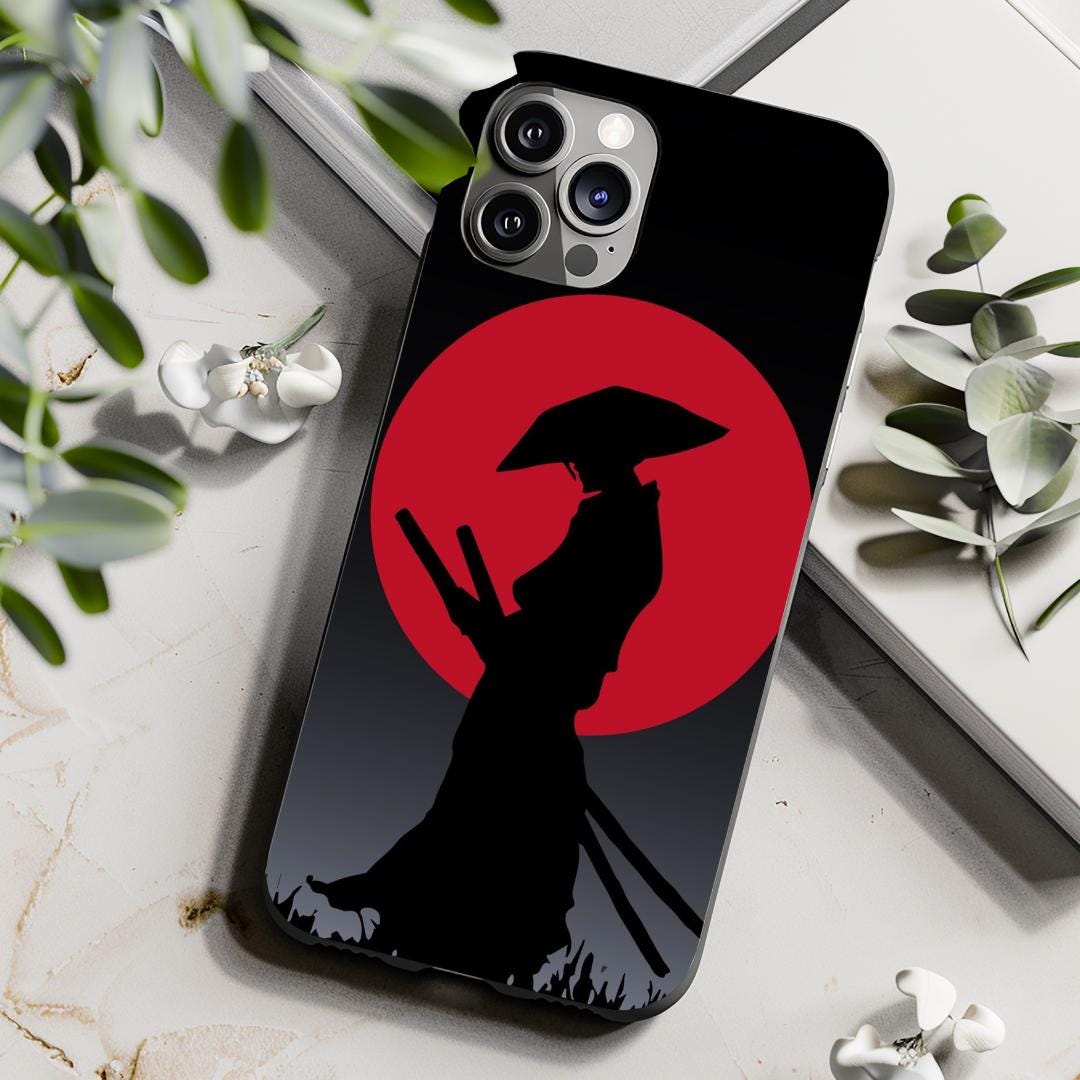 Samurai Warrior Phone Case Japanese Tough Cover Phone Case Gift for ...