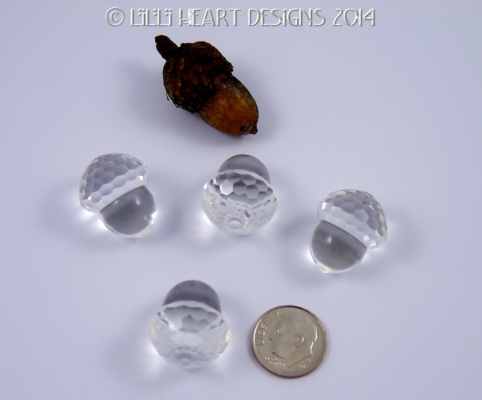 Swarovski Crystal Very Rare Vintage Acorns From the 70's Lot of Ten ...