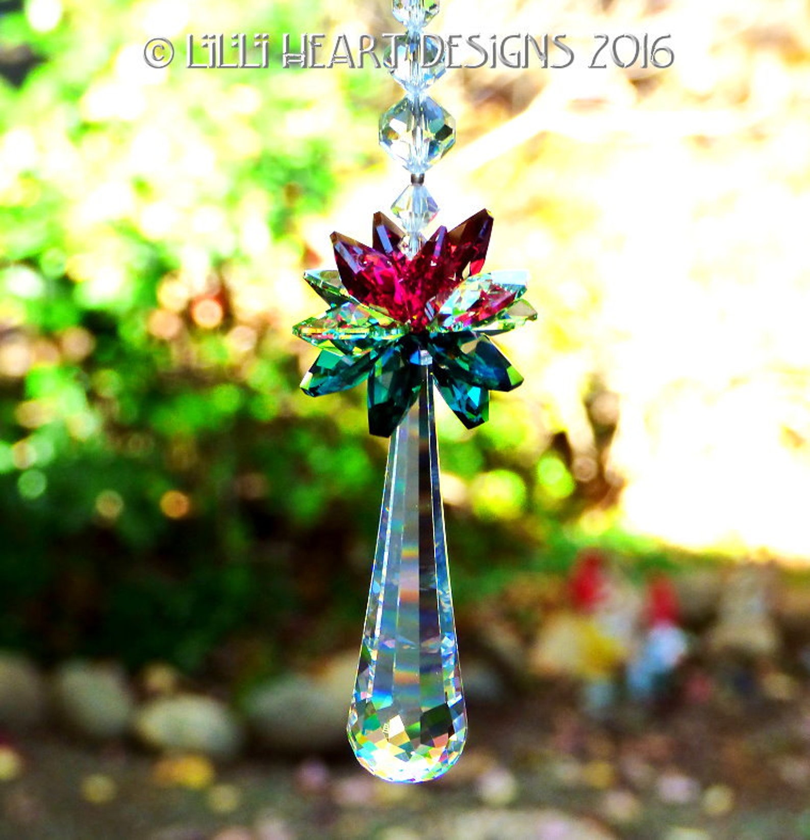 Lilli Heart Designs Annual *2016 Christmas Ornament Swarovski Logo ...