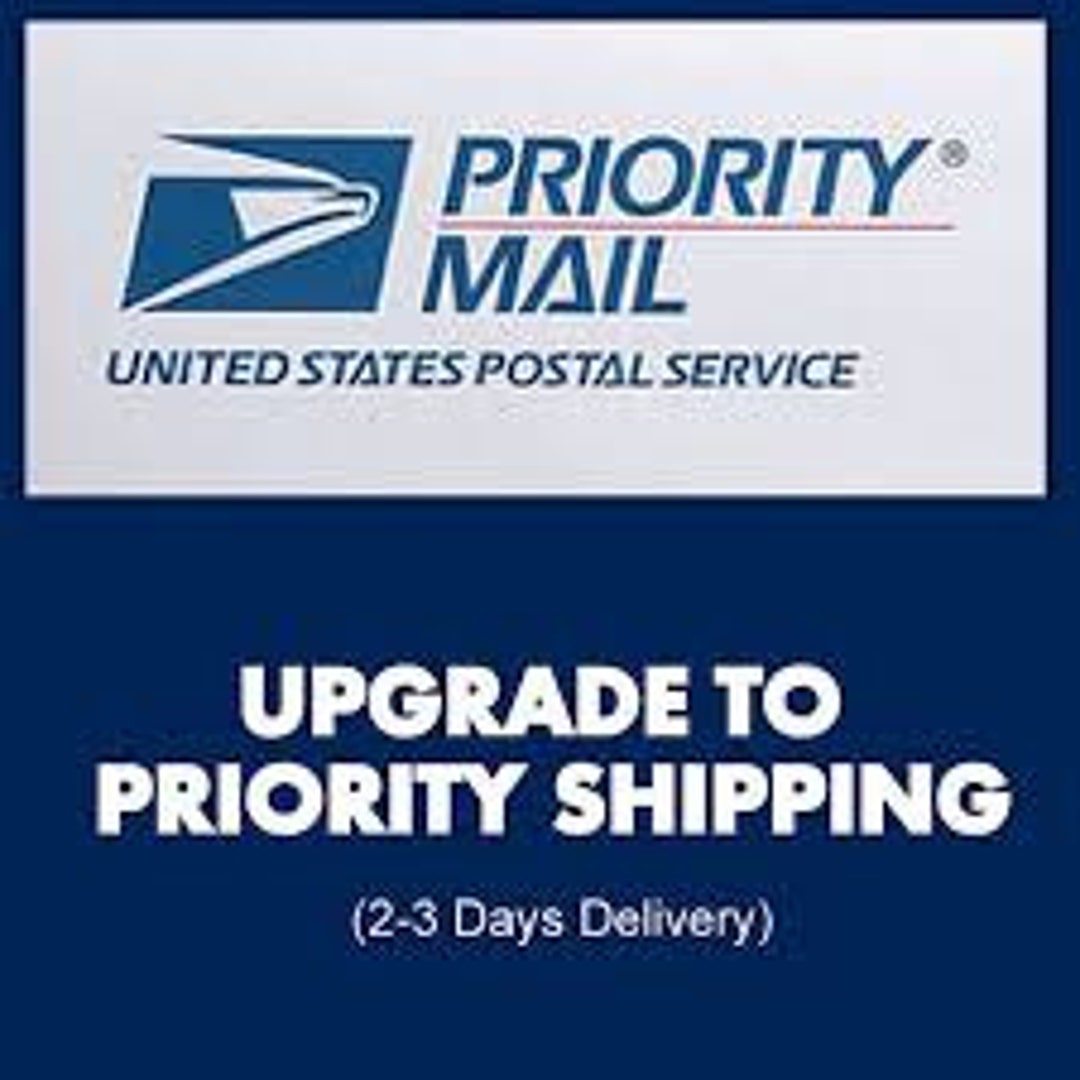 Priority Shipping Upgrade for US Only Lilli Heart Designs - Etsy