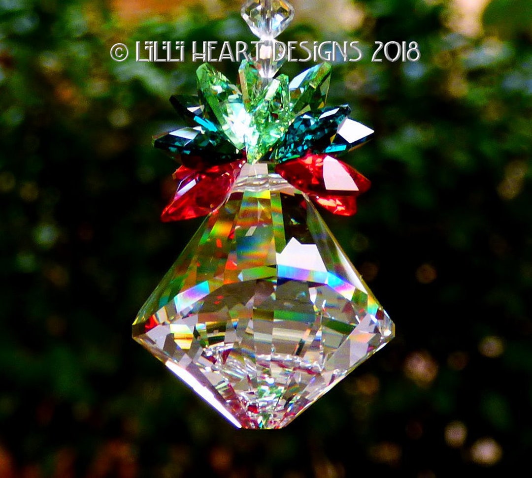 Lilli Heart Designs Annual *2018 Christmas Ornament* Swarovski Crystal ...