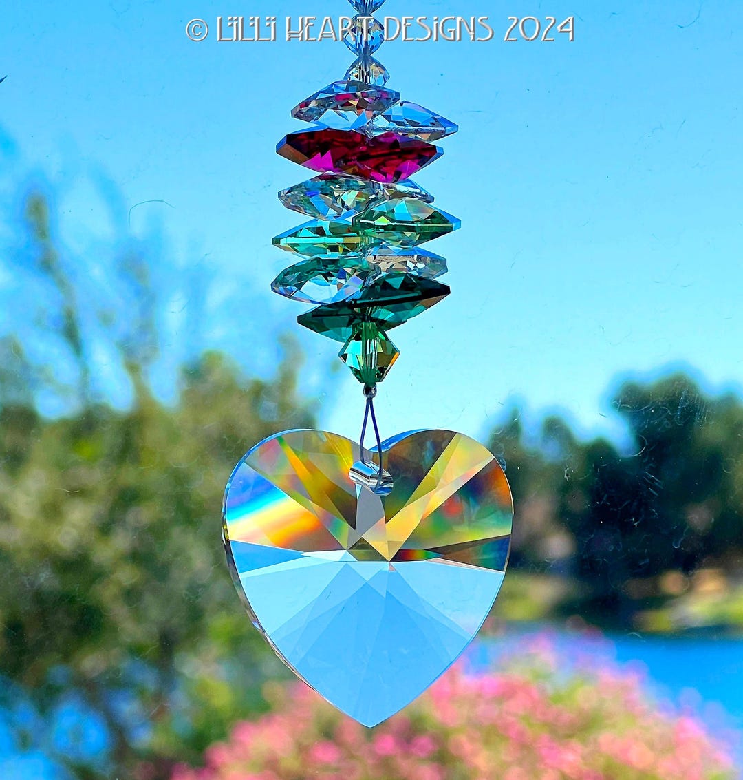 Lilli Heart Designs Annual 2024 Swarovski Crystal Christmas Ornament ...