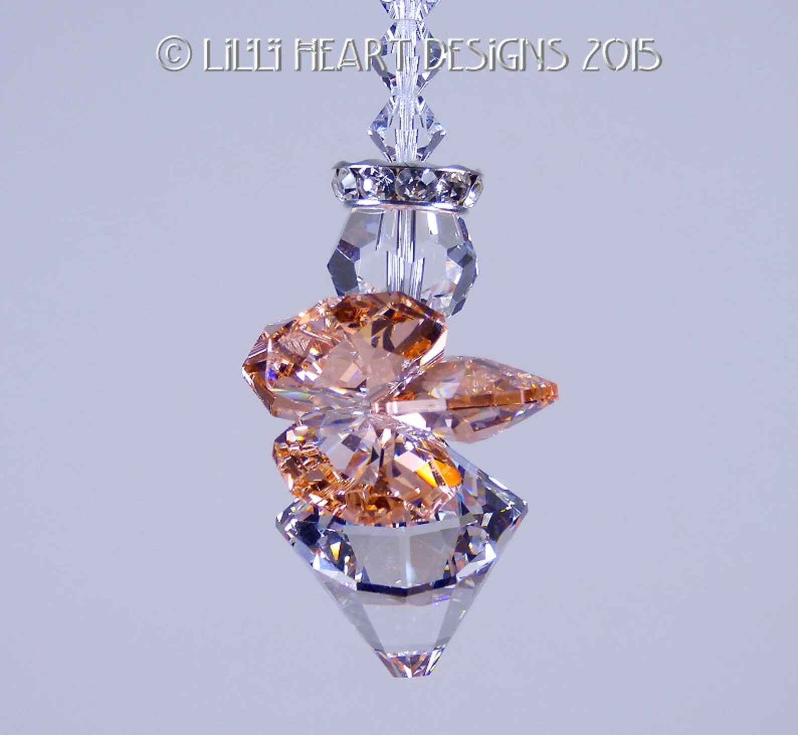 Swarovski Crystal Suncatcher Logo Etched Pirouette with Rare | Etsy