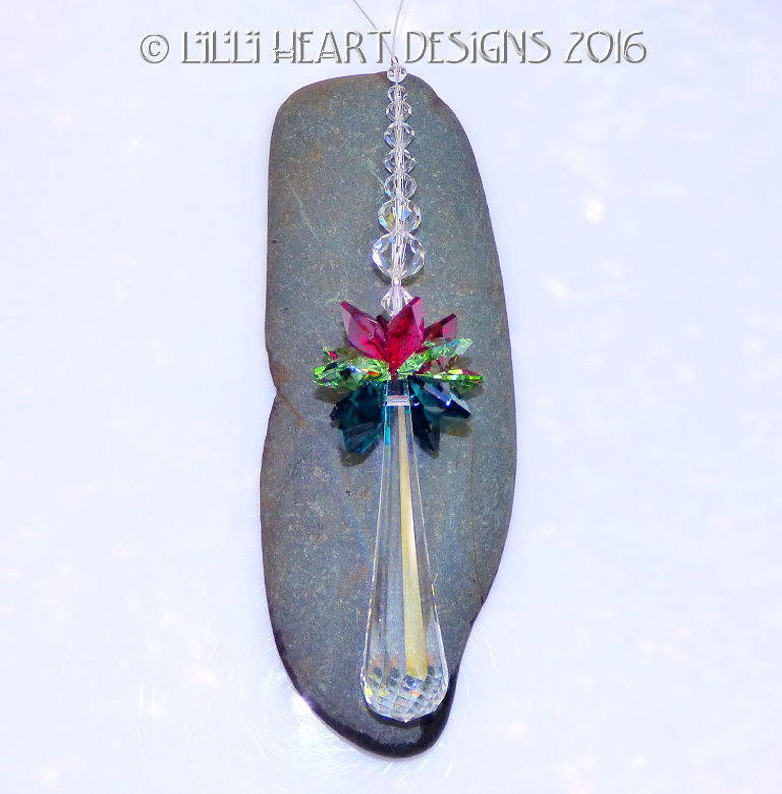 Lilli Heart Designs Annual *2016 Christmas Ornament Swarovski Logo ...