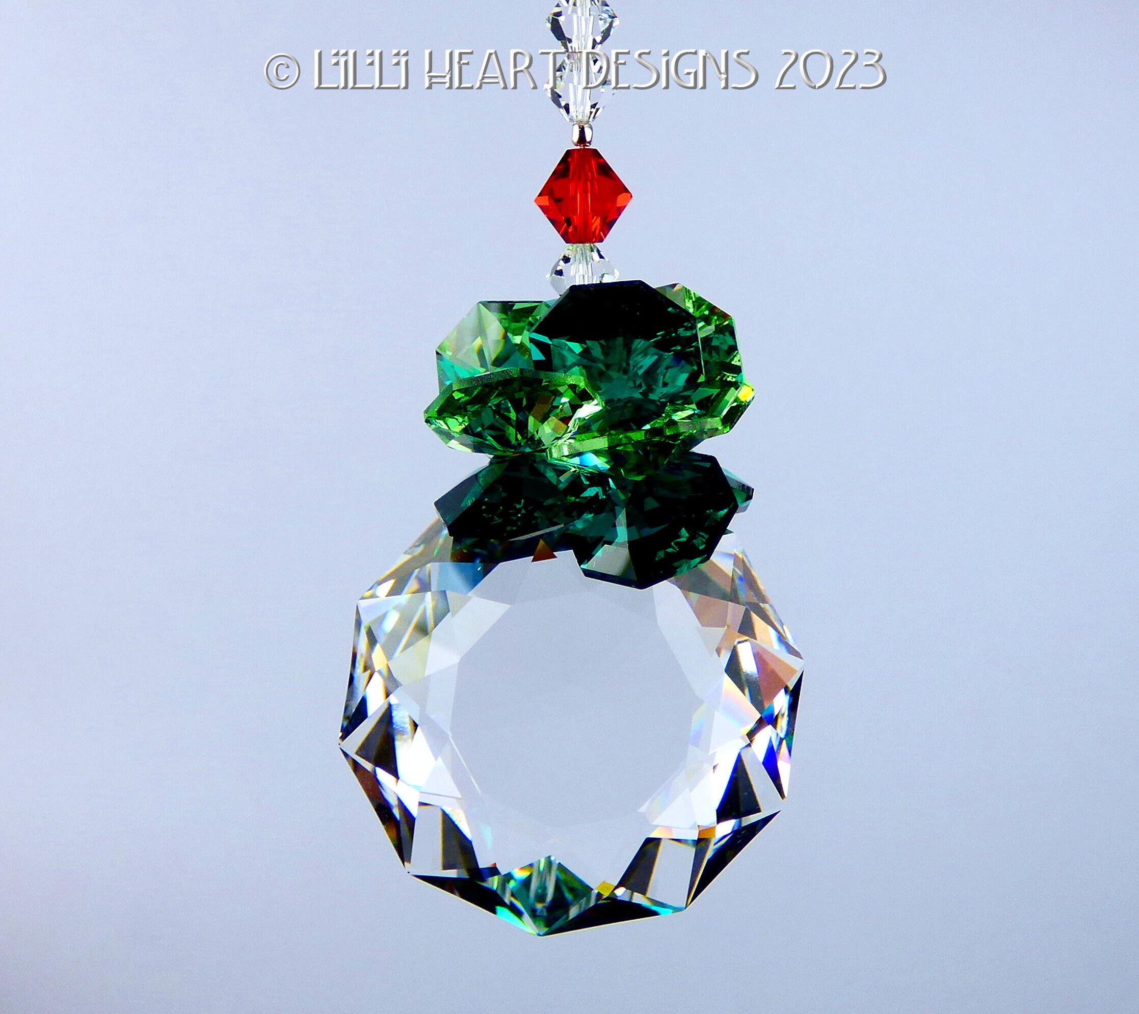 Lilli Heart Designs Annual 2023 Swarovski Crystal Christmas Ornament ...