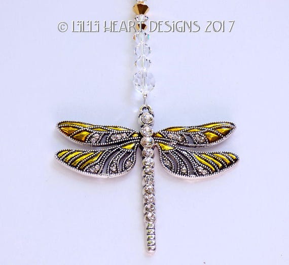 Swarovski strand dragonfly store