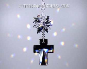 Car Rear View Mirror Cross - Etsy