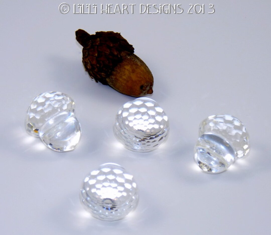 Very Rare Vintage Swarovski Crystal Acorns From the 70's Lot of Four ...