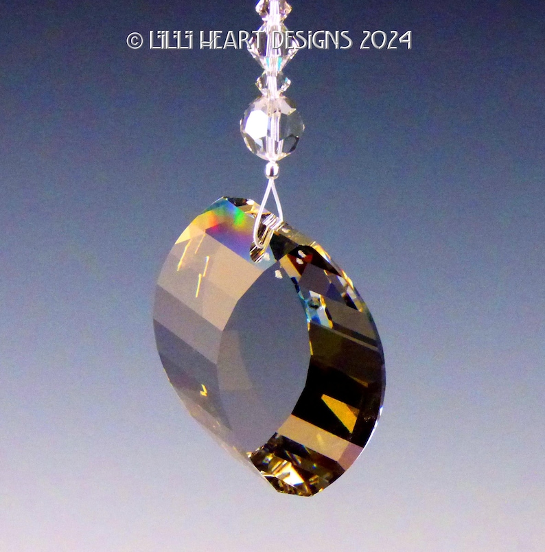 Extremely Rare Swarovski Crystal SILVER SHADE Suncatcher Energy Gate ...
