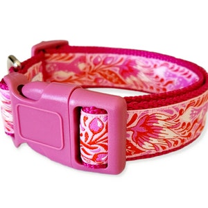Fancy Foxes Dog Collar / Adjustable / Large Dog Collar / Fox / Dog ...