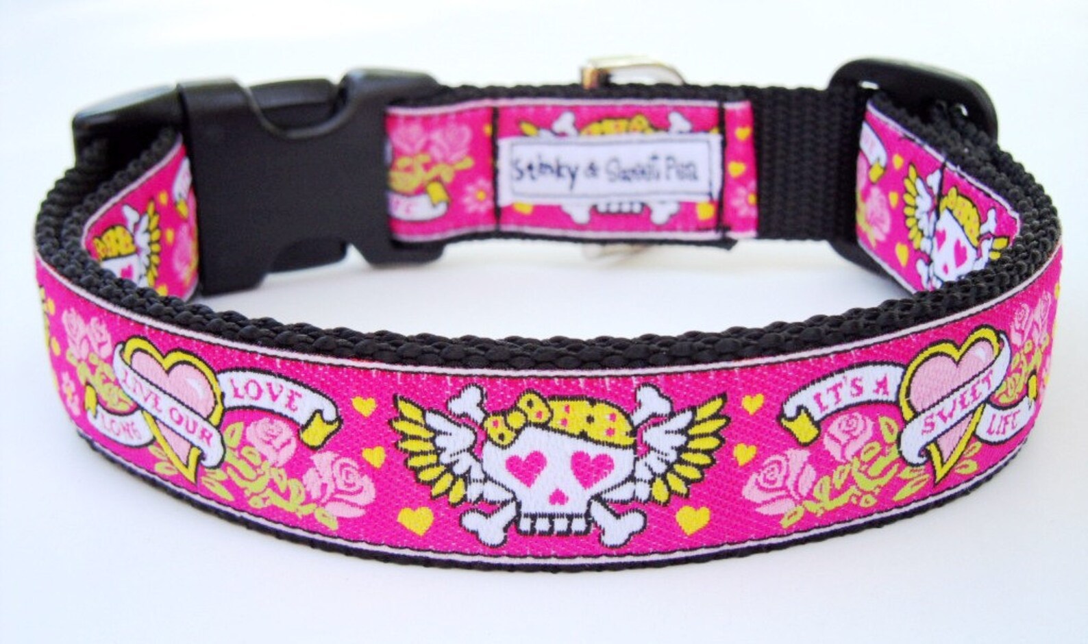 The Beotch Dog Collar / Pet Accessories / Handmade / - Etsy