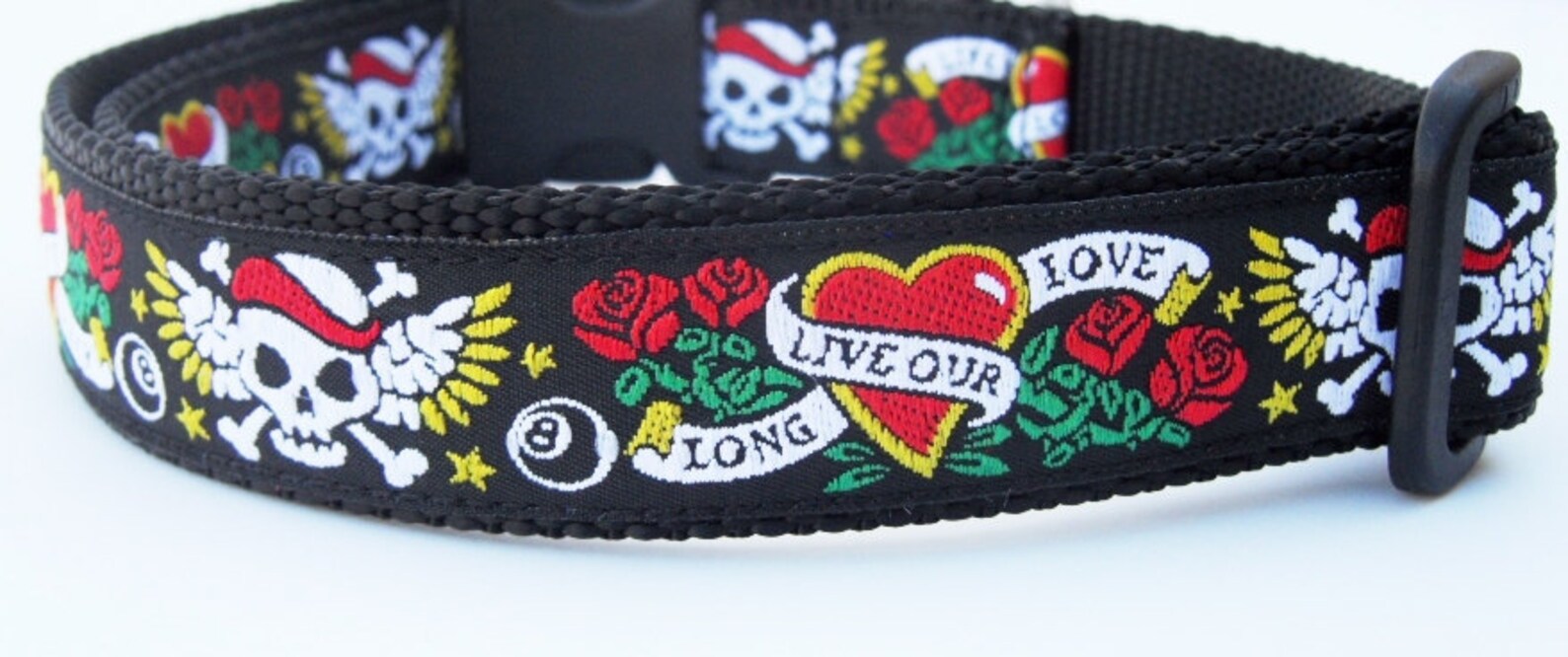 All Bark No Bite Dog Collar / Pet Accessories / Handmade / | Etsy