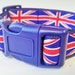 Union Jack - Dog Collar / Pet Accessories / Handmade / Adjustable / Dog ...