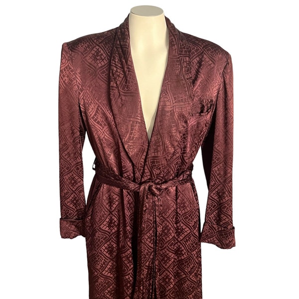 Smoking Jacket Robe - Etsy