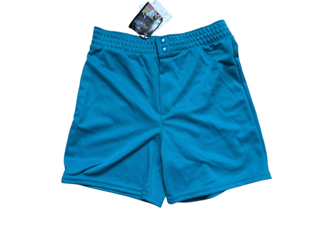 Vintage Men’s Blue Green Bike Coaches Shorts L - Etsy