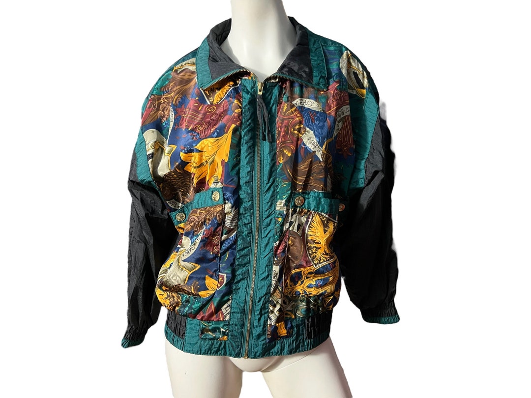 Vintage 80’s Track Suit Jacket PM River Edge - Etsy