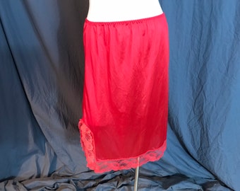 Red Half Slip | Etsy